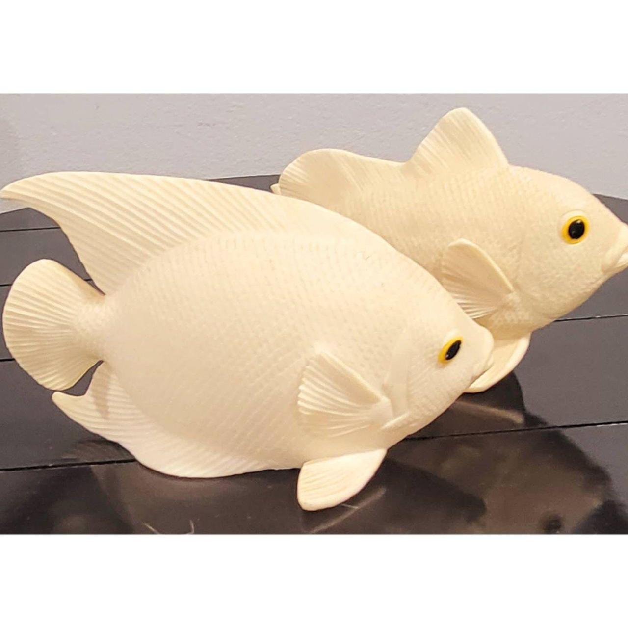 Lot of 2 ceramic vintage fish collectible home decor - Depop