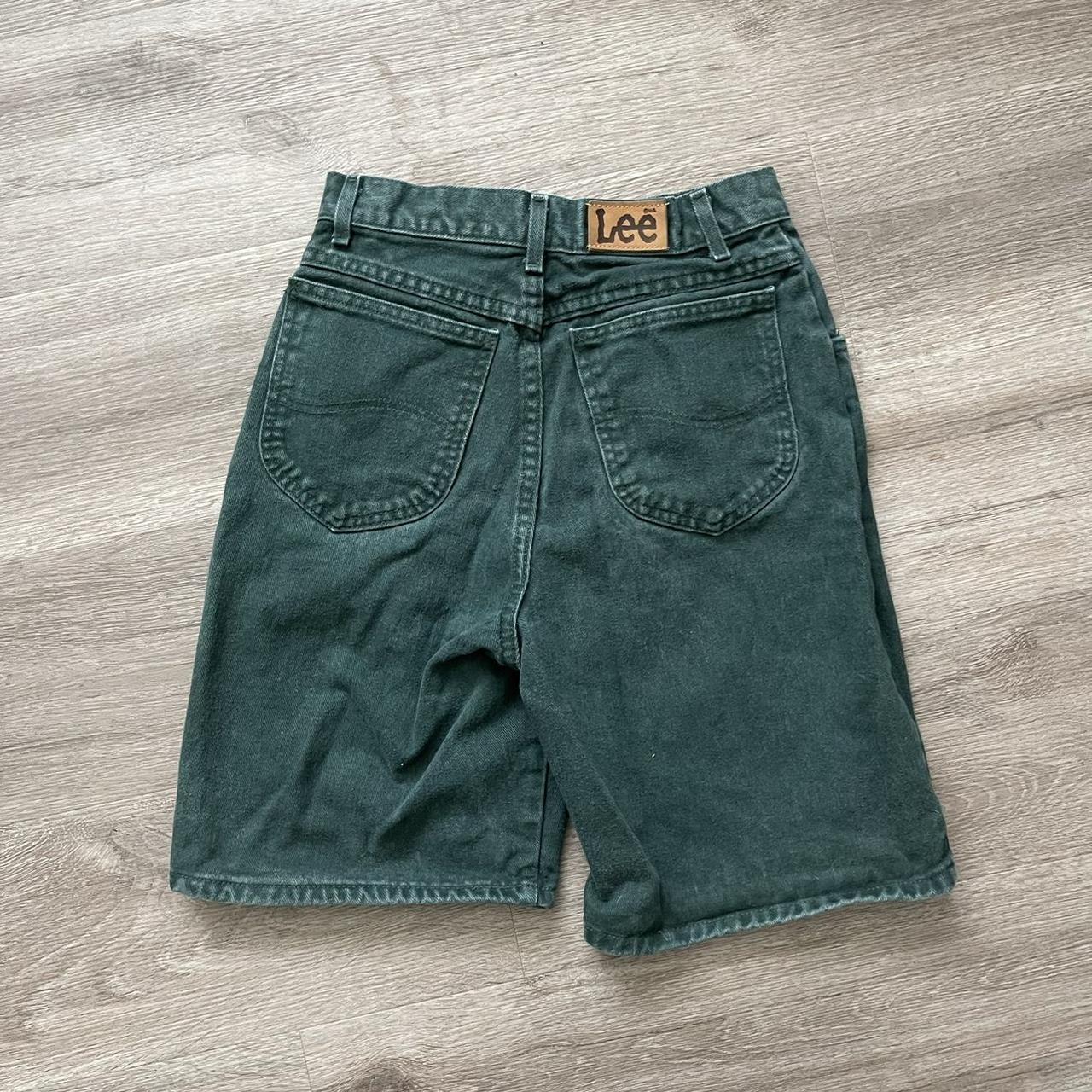 Vintage woman’s Lee shorts Has a really nice faded... - Depop