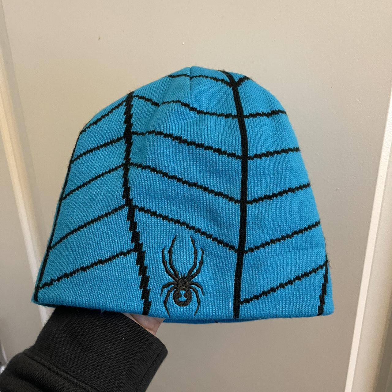 Spider beanie No rips or stains One size fits all... - Depop