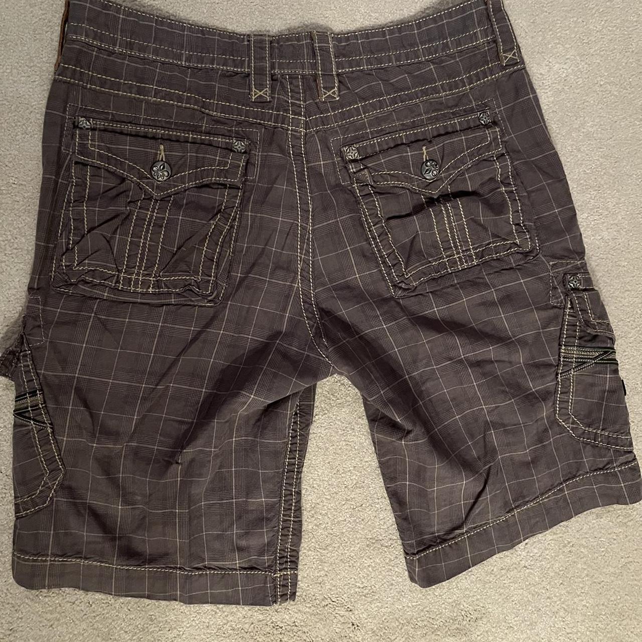 Rock Revival cargo shorts. • 36 waist/23... - Depop