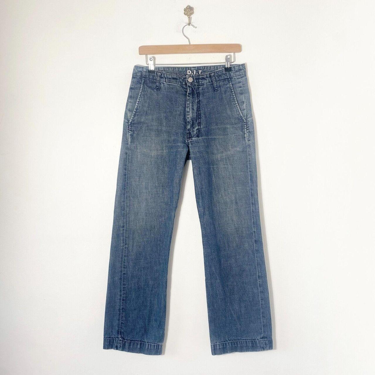 Pair of men's Diesel Indigo Tech selvedge jeans.... | Depop