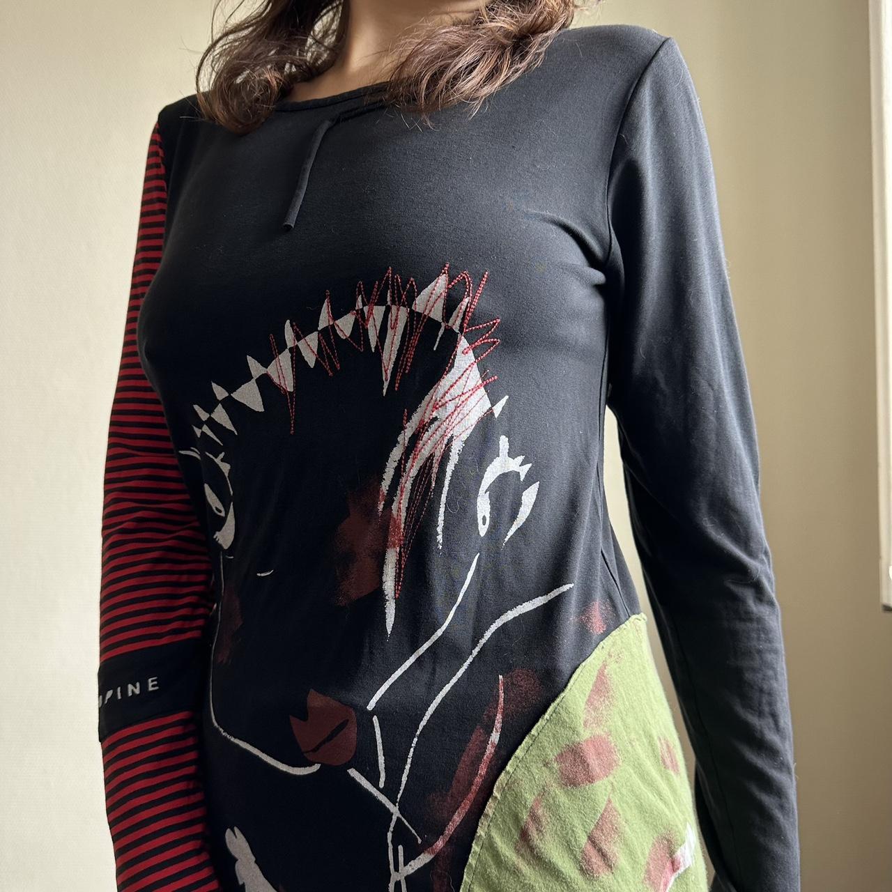 Rare 90s / 2000s Iconic Cop copine emo grunge top.... | Depop