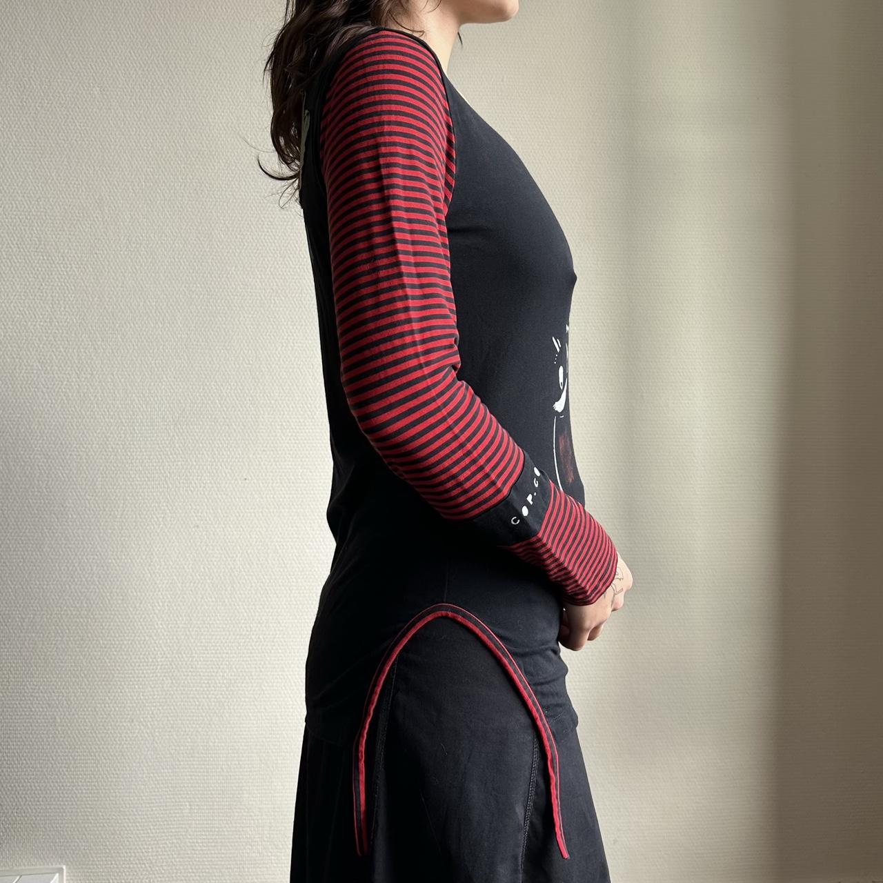 Rare 90s / 2000s Iconic Cop copine emo grunge top.... | Depop