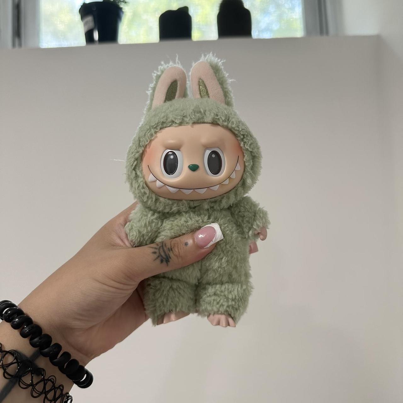 POPMART Labubu Exciting Macaroon Series Green... | Depop