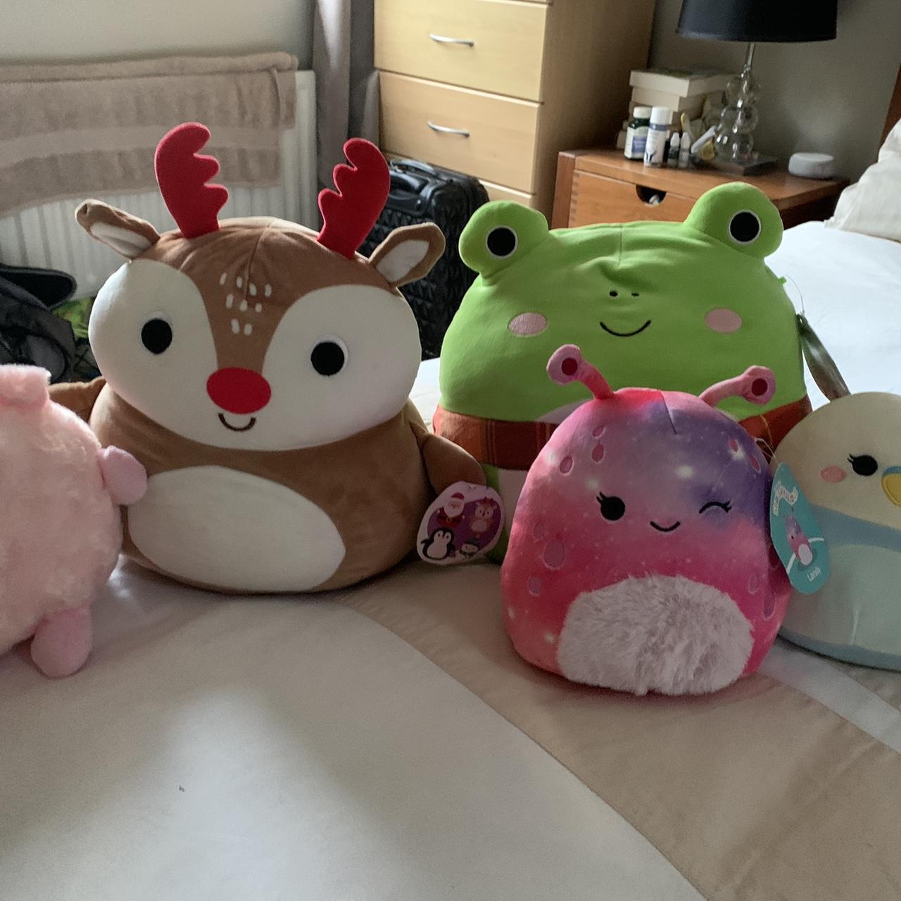 Squishmallows bundle - 2 x 8", 1 x 16” and 1 x 12"... - Depop
