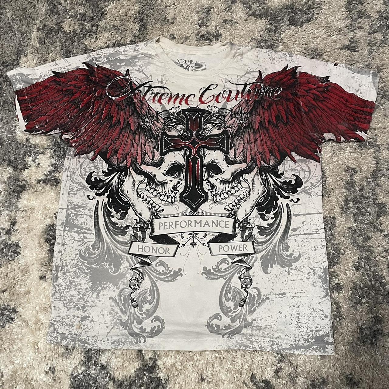 Beautiful Grail Xtreme Couture Doublesided... - Depop