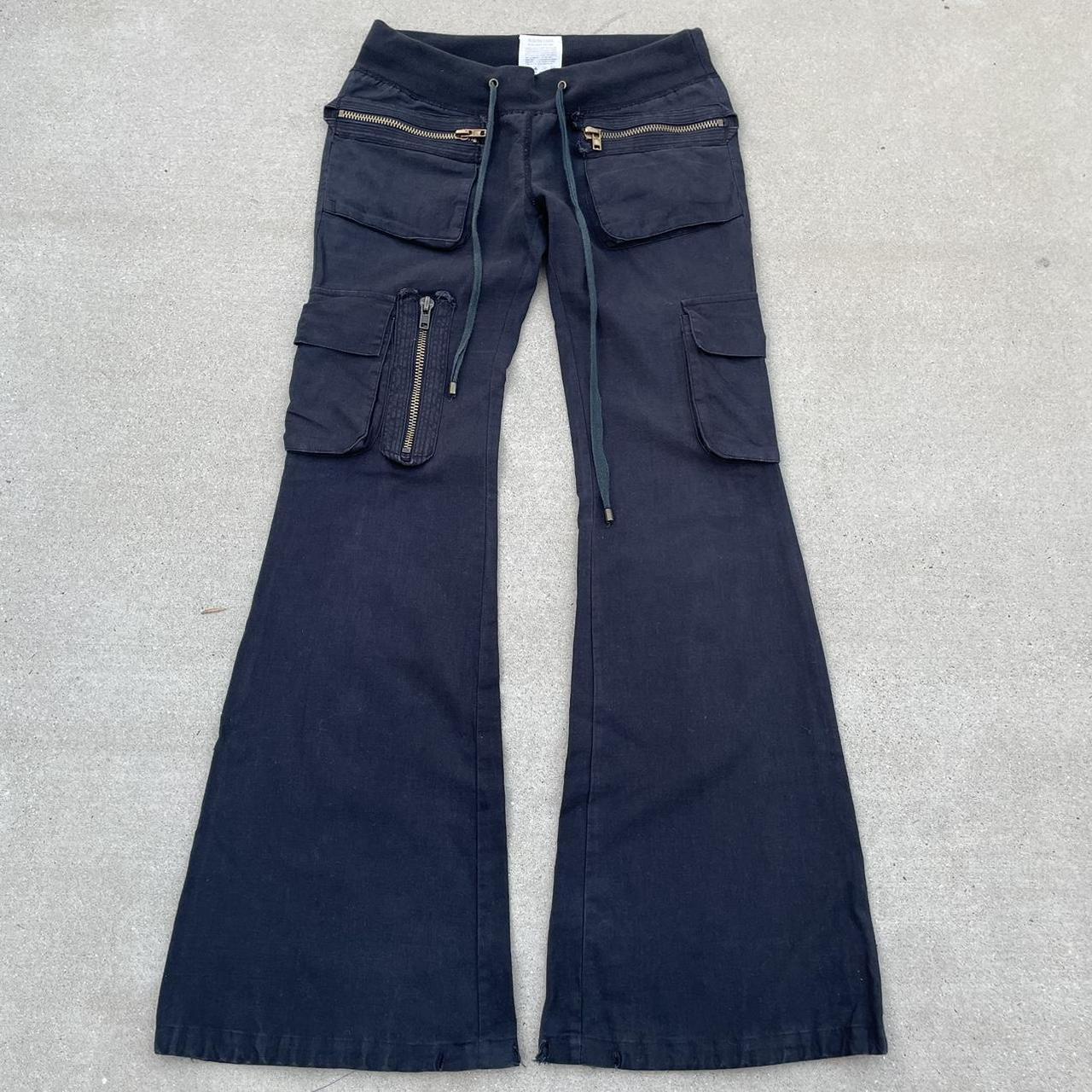 goa cargo flares some distressing on leg... | Depop