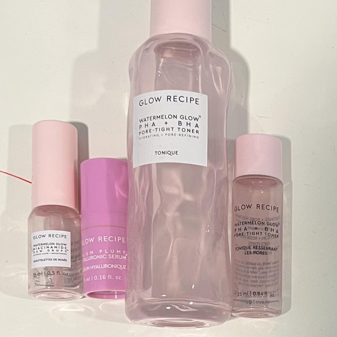Glow Recipe bundle: Watermelon Glow Pink Juice pore... - Depop