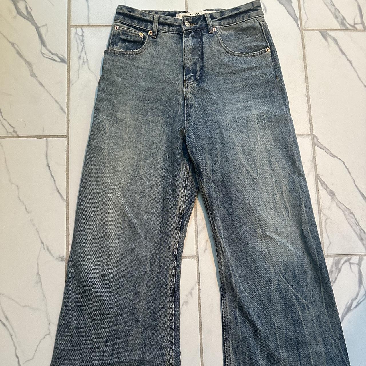 -Archive Maison Margiela MM6 Flared Jeans -Size 26,... - Depop