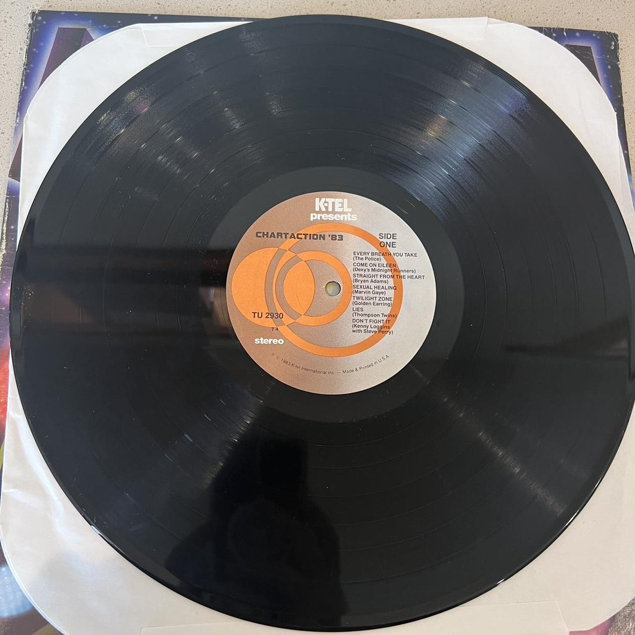 Chart Action ‘83 Vinyl Record 80’s Compilation: The... - Depop