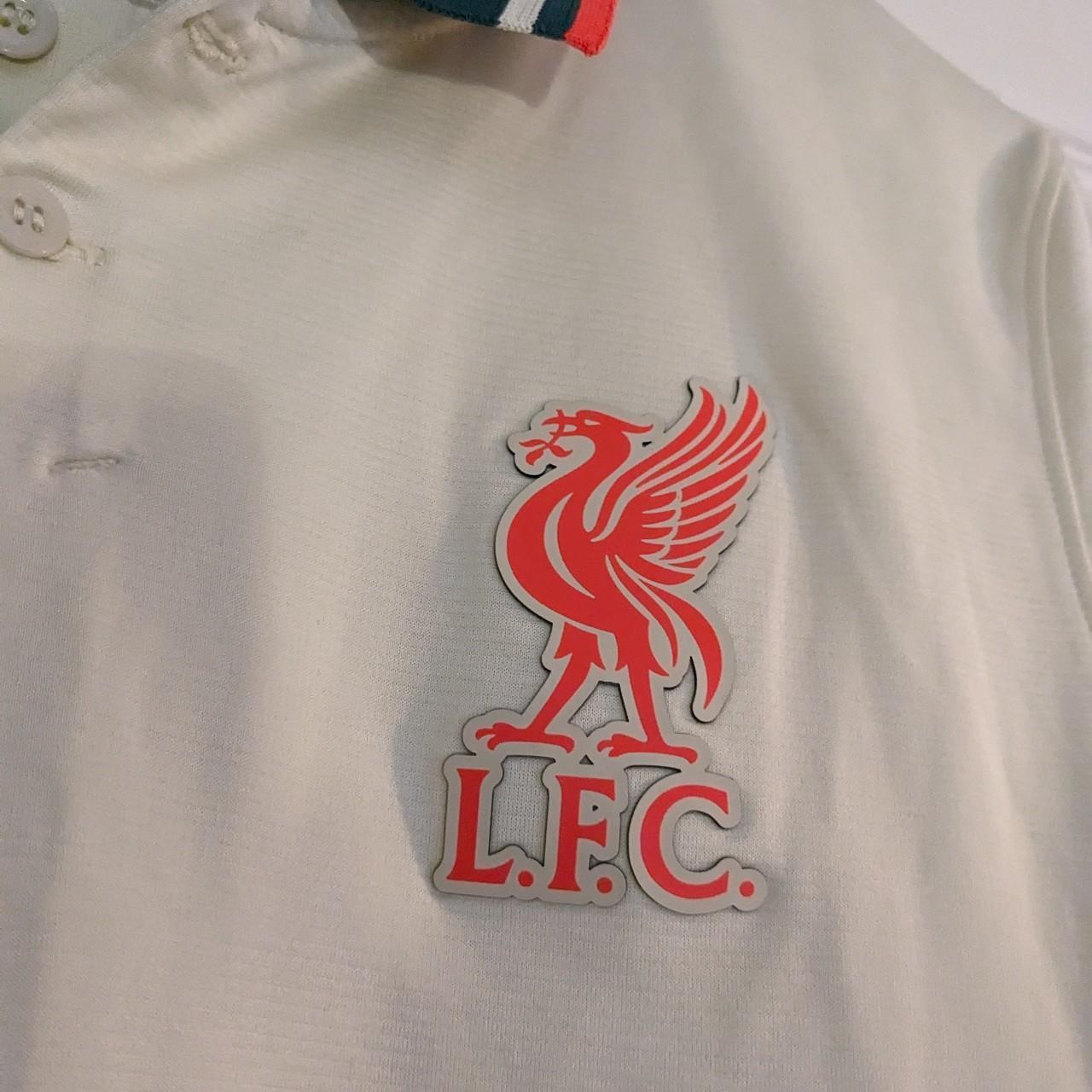Liverpool 21/22 Cream Away shirt. LFC Nike Away... - Depop