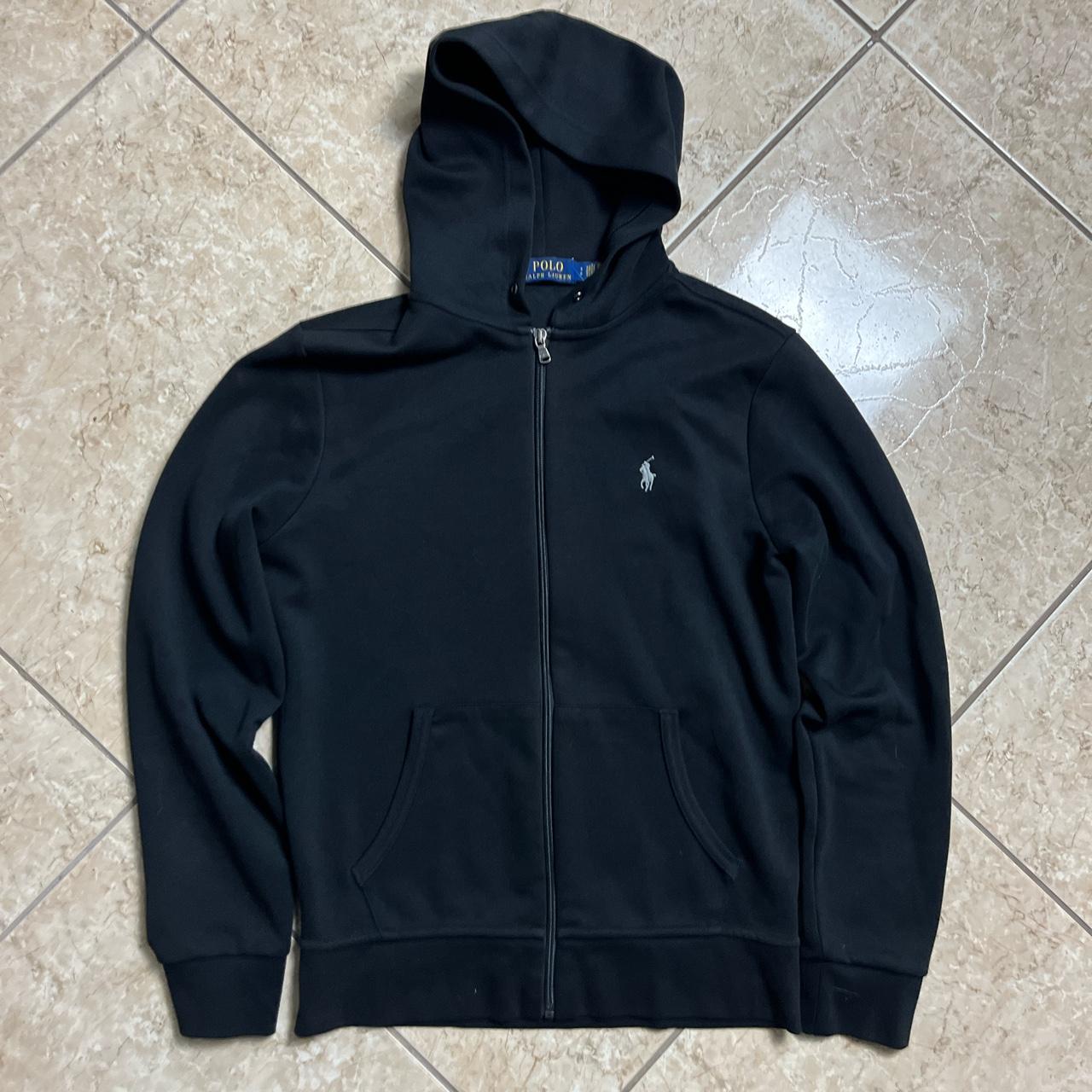 ralph lauren polo zipup hoodie jacket size... - Depop
