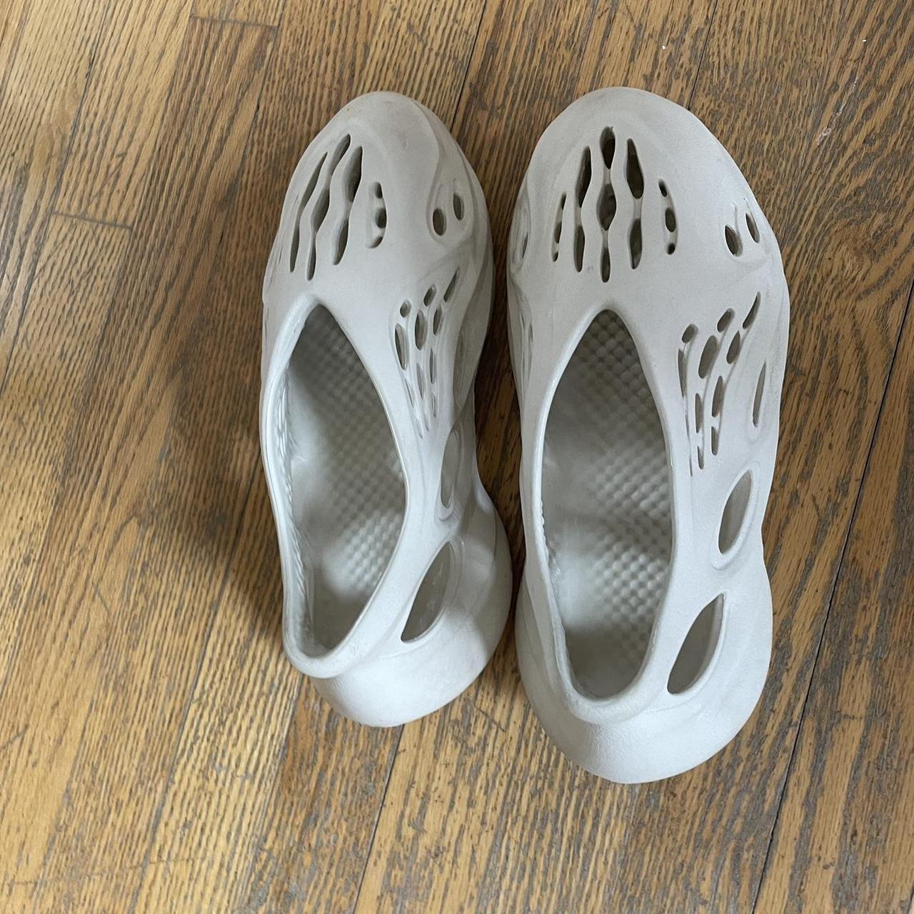 100 Authentic Yeezy Foam Runner Bone Colorway Depop