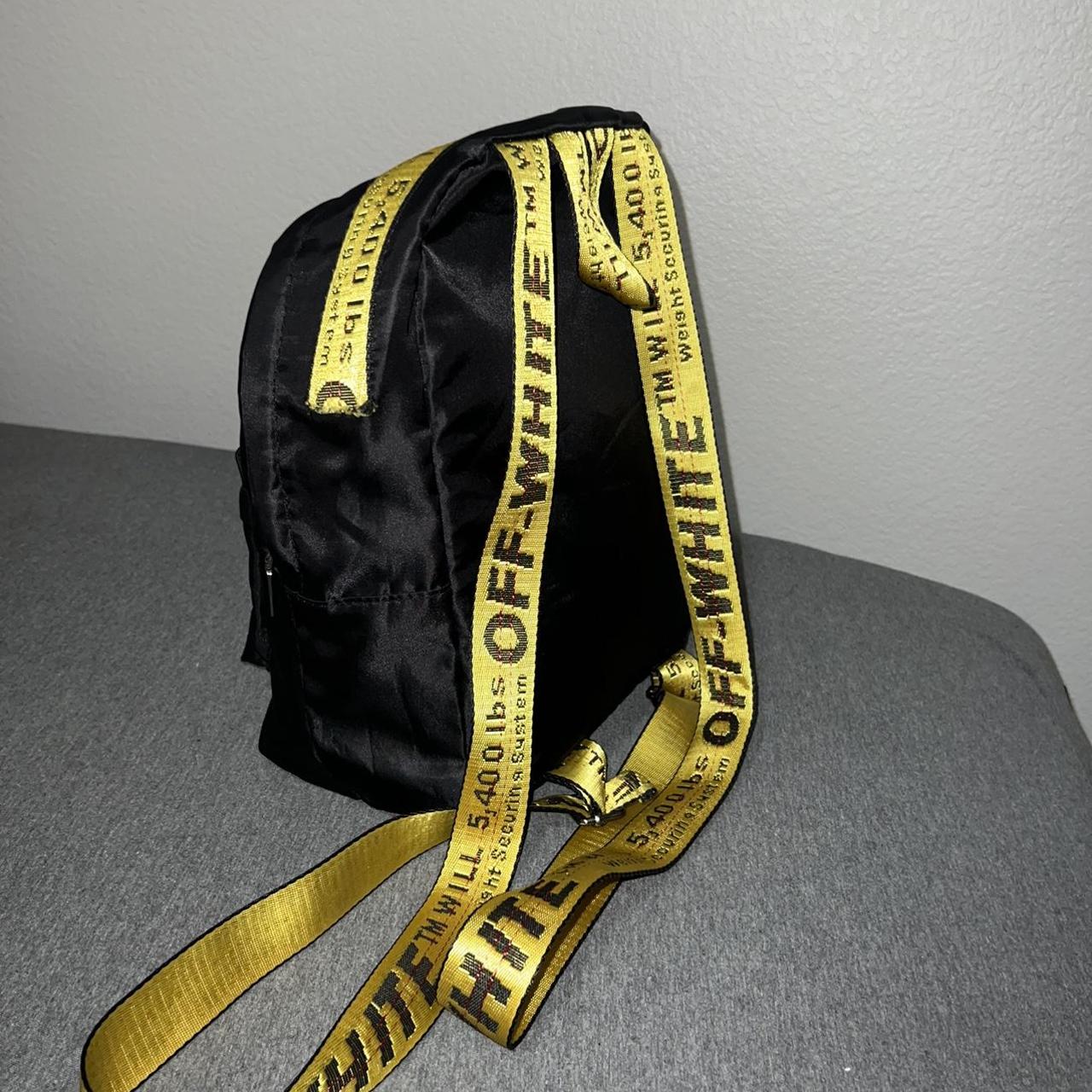OFF-WHITE Backpack Smaller sized backpack #off-white - Depop