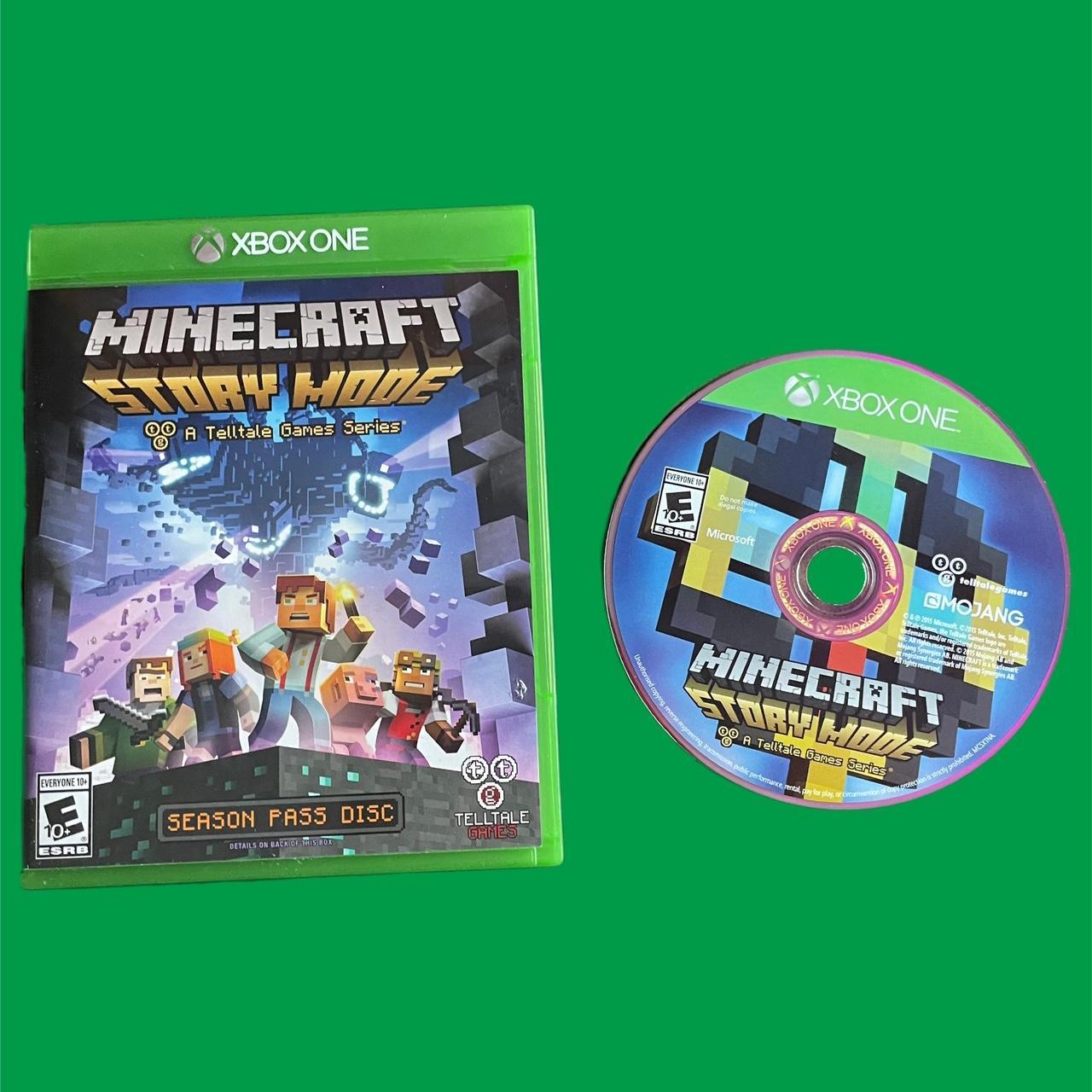 minecraft story mode xbox one game, in perfect... - Depop