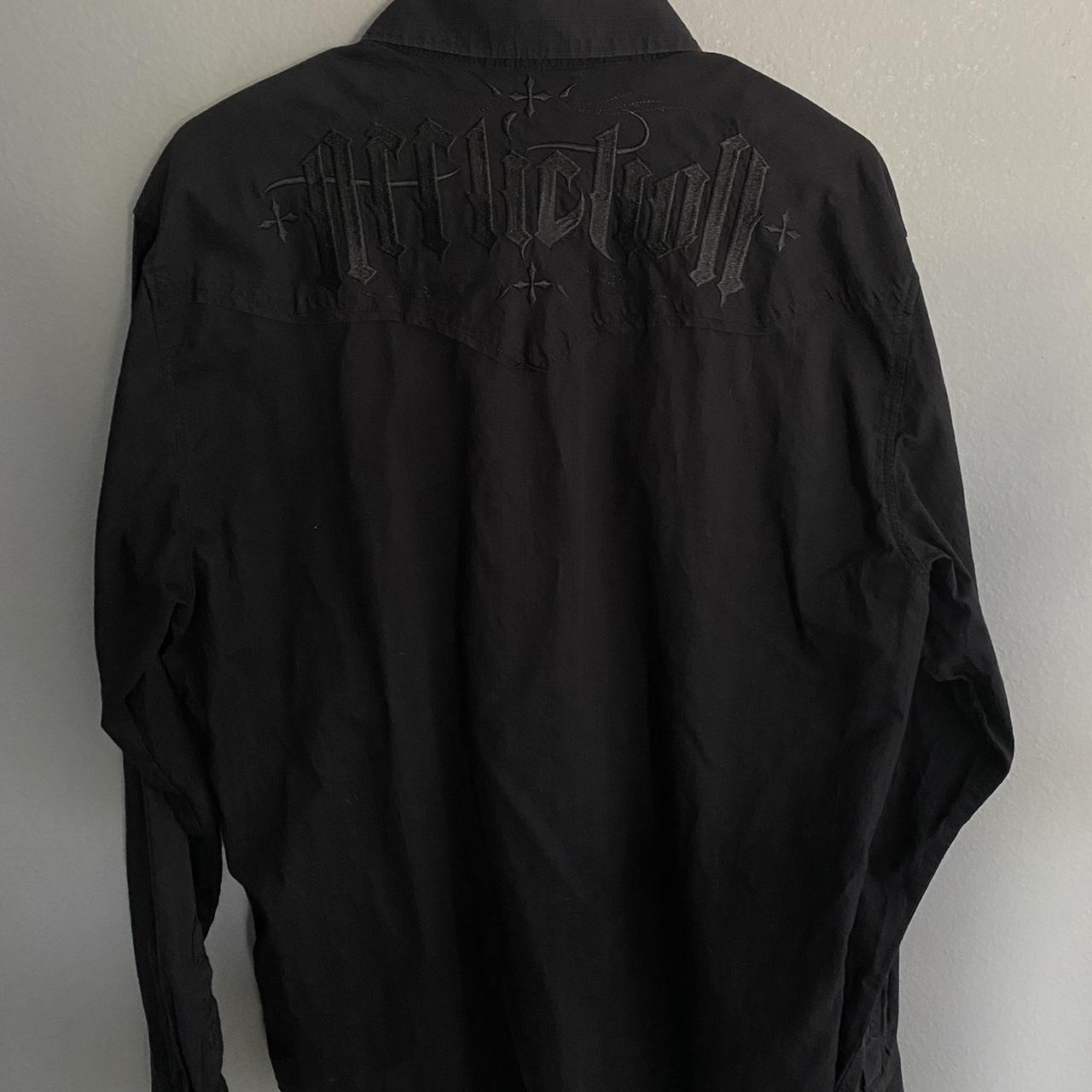 Insane affliction button up🔨 XL no... - Depop