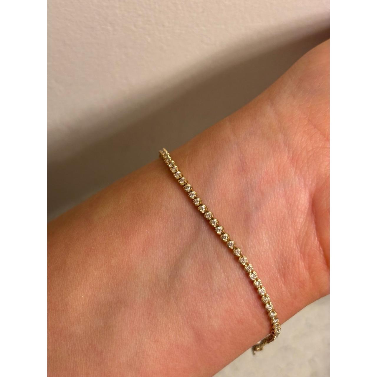 Ring Concierge Mini Diamond Tennis Bracelet