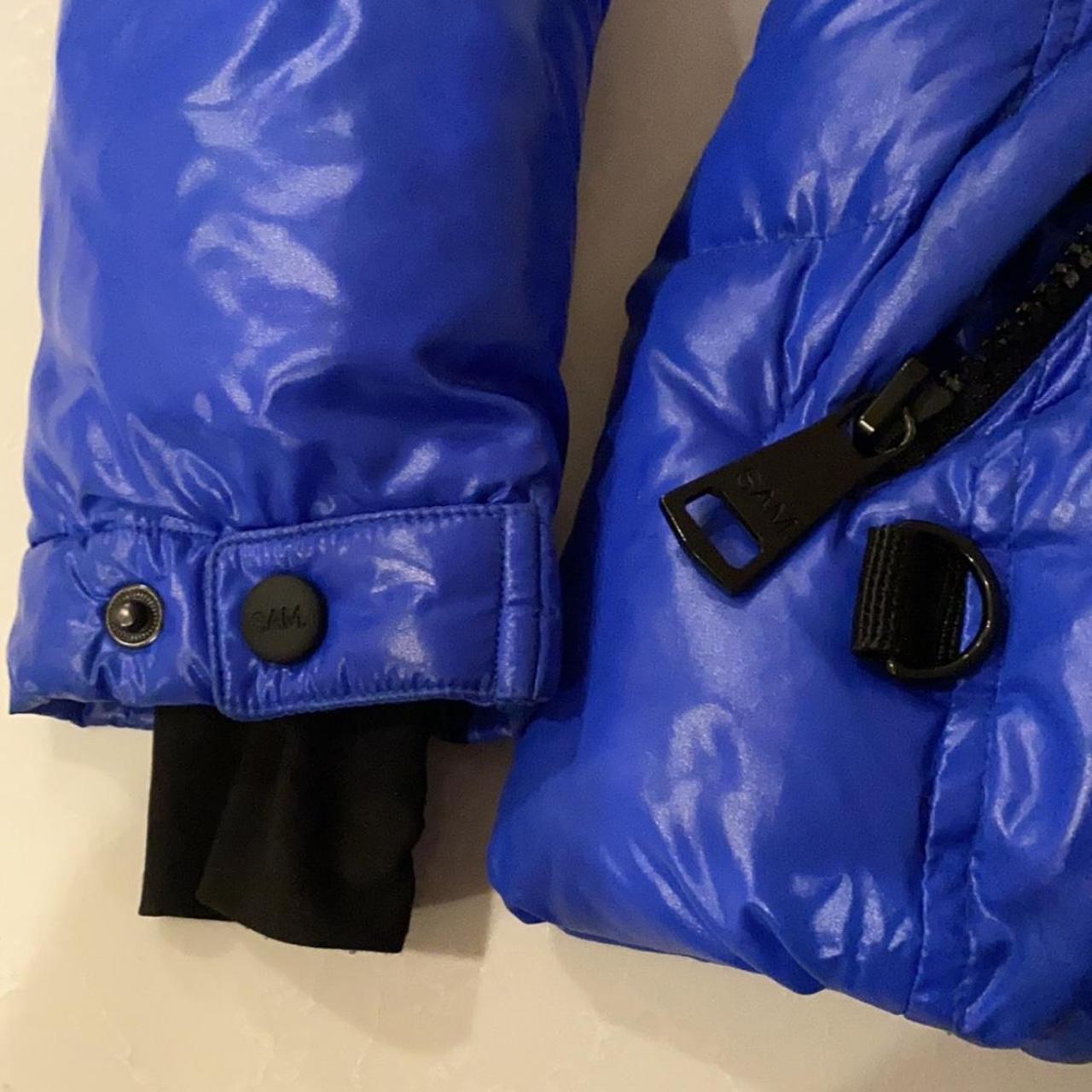 SAM. Freestyle Down Jacket. Royale Blue. XS Rarely... - Depop