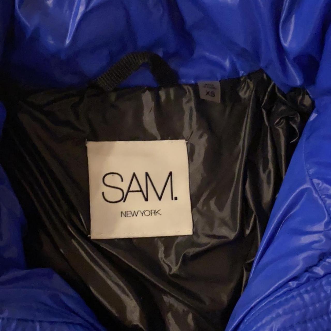 SAM. Freestyle Down Jacket. Royale Blue. XS Rarely... - Depop