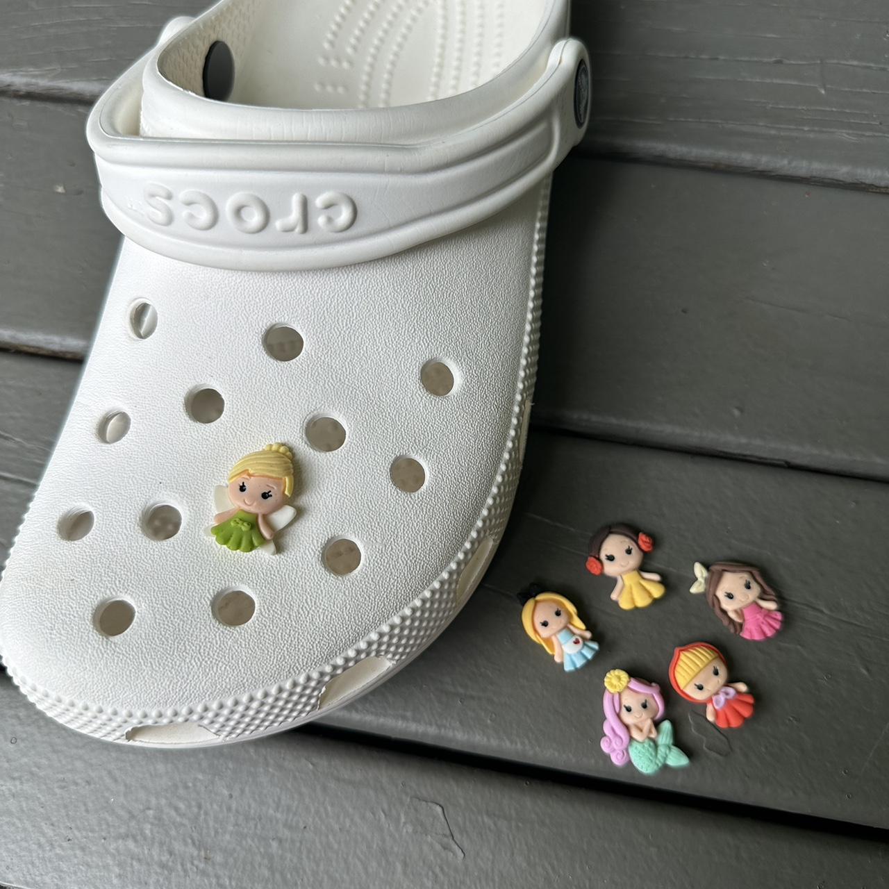 DISNEY PRINCESS CROC JIBBITZ 👑 make your crocs... - Depop