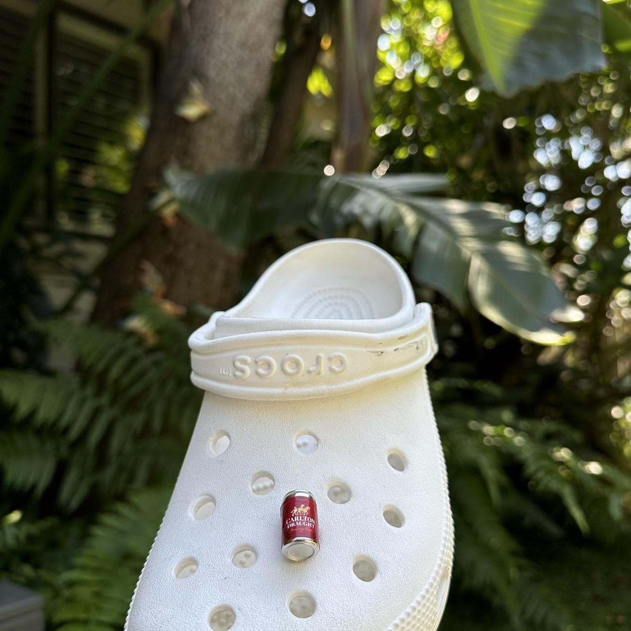 CARLTON DRAUGHT BEER CAN CROC JIBBITZ 🍻 make your... - Depop