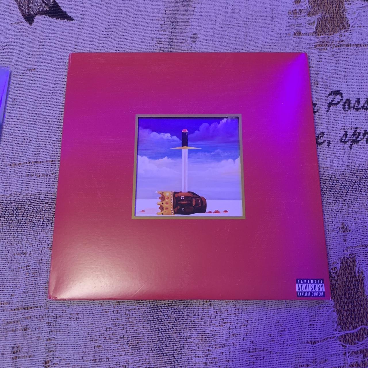 kanye west - mbdtf vinyl! in great condition comes... - Depop