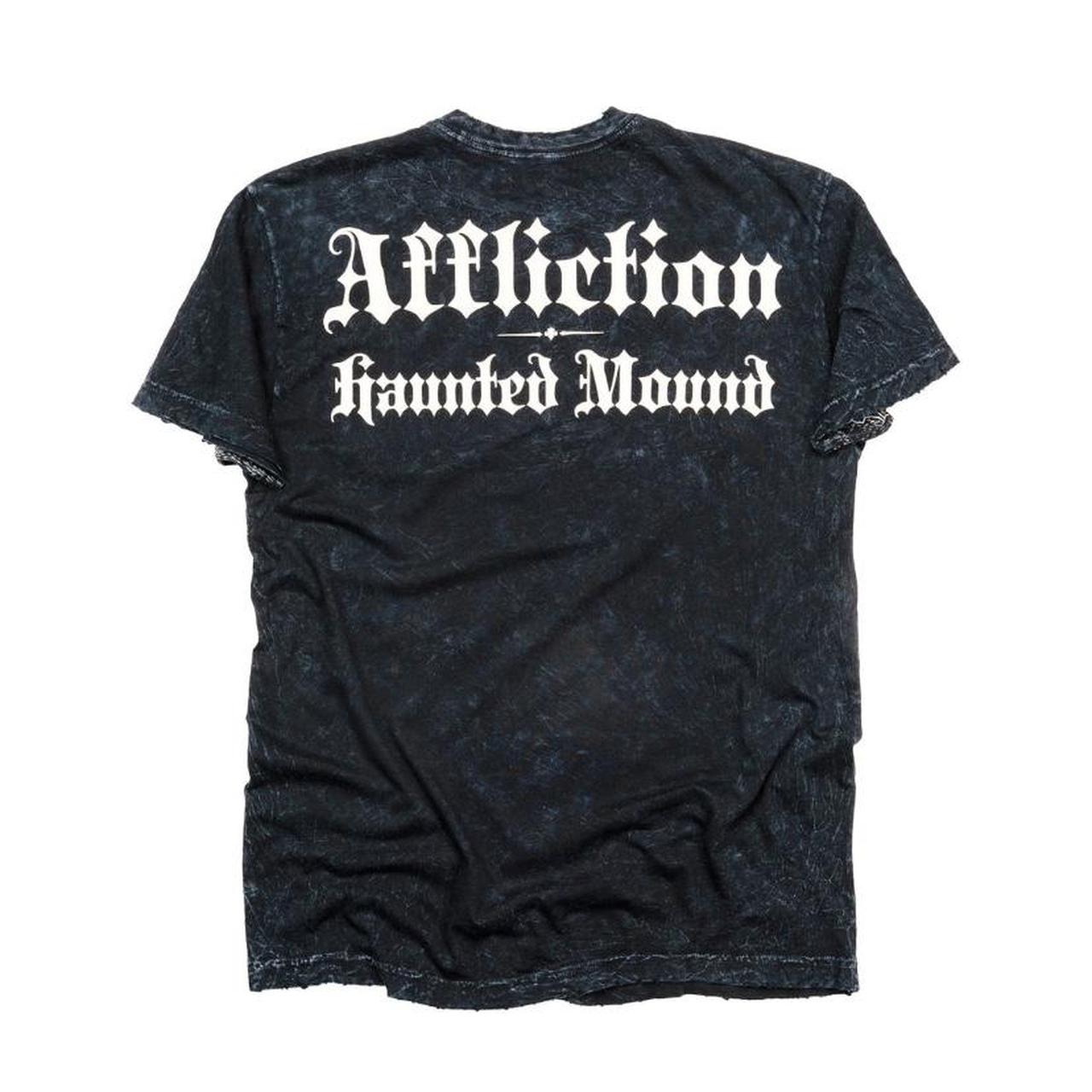 Affliction & Sematary collab Massacre tee Brand... - Depop
