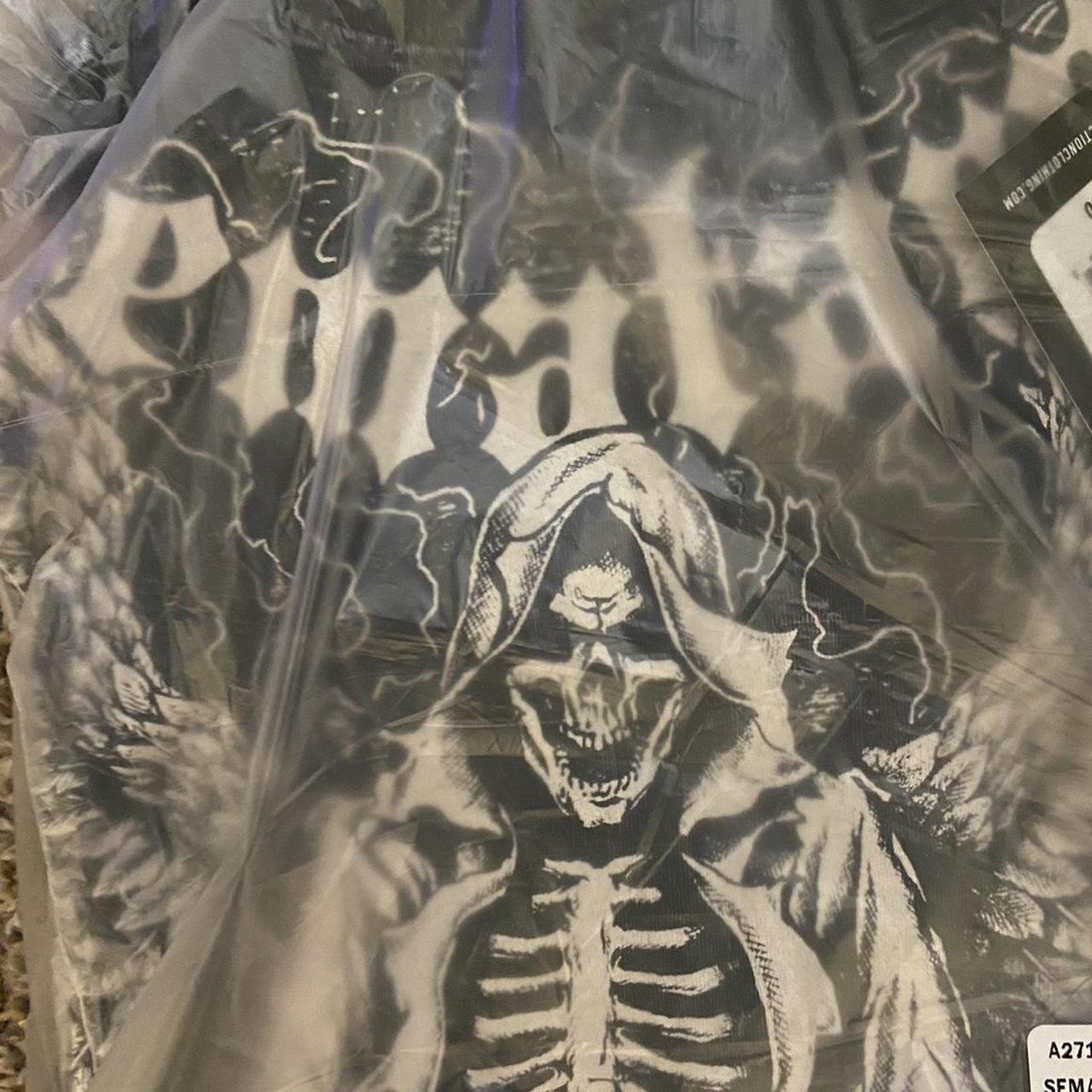 Affliction & Sematary collab Massacre tee Brand... - Depop