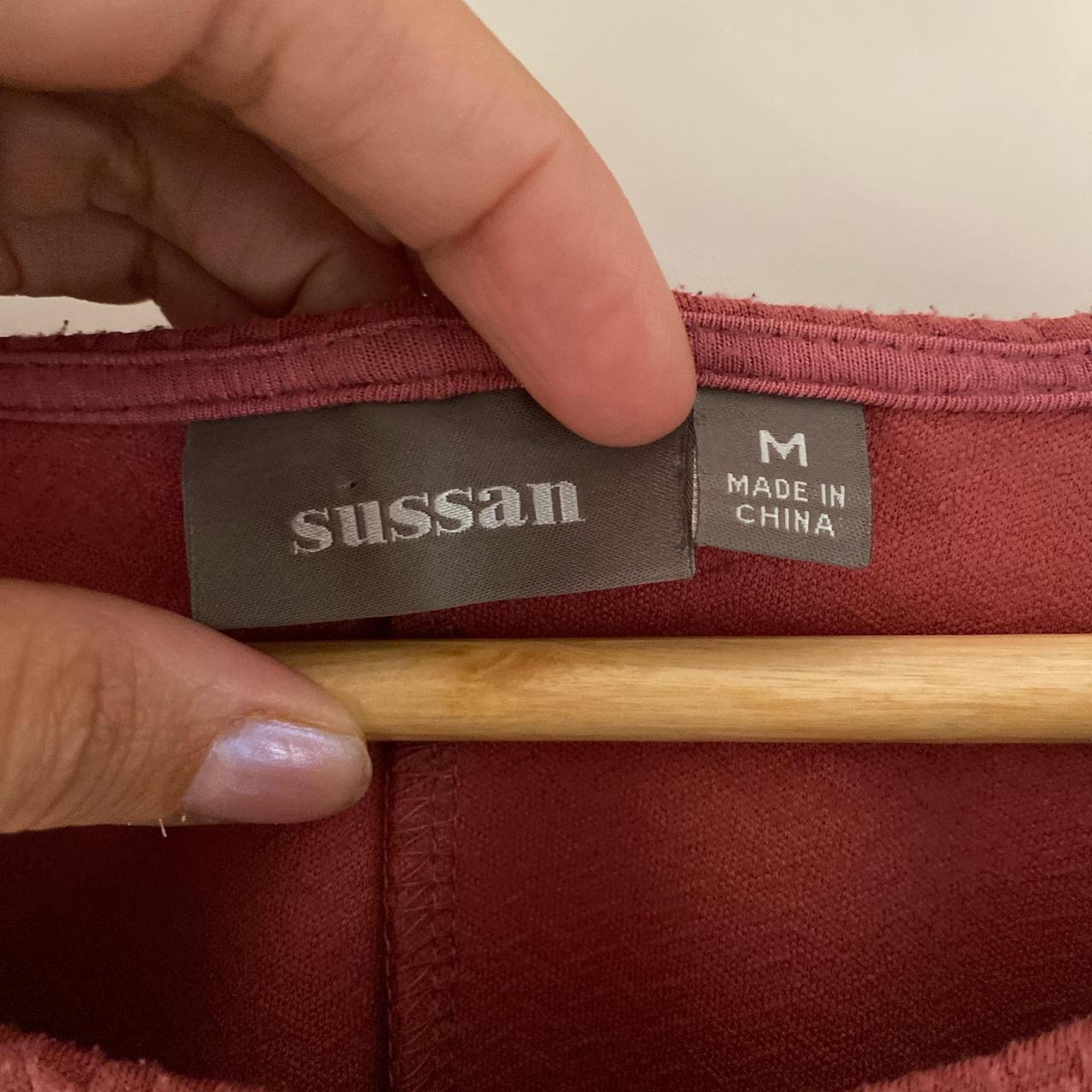 Sussan blush pink coloured top, size M Photos speak... - Depop