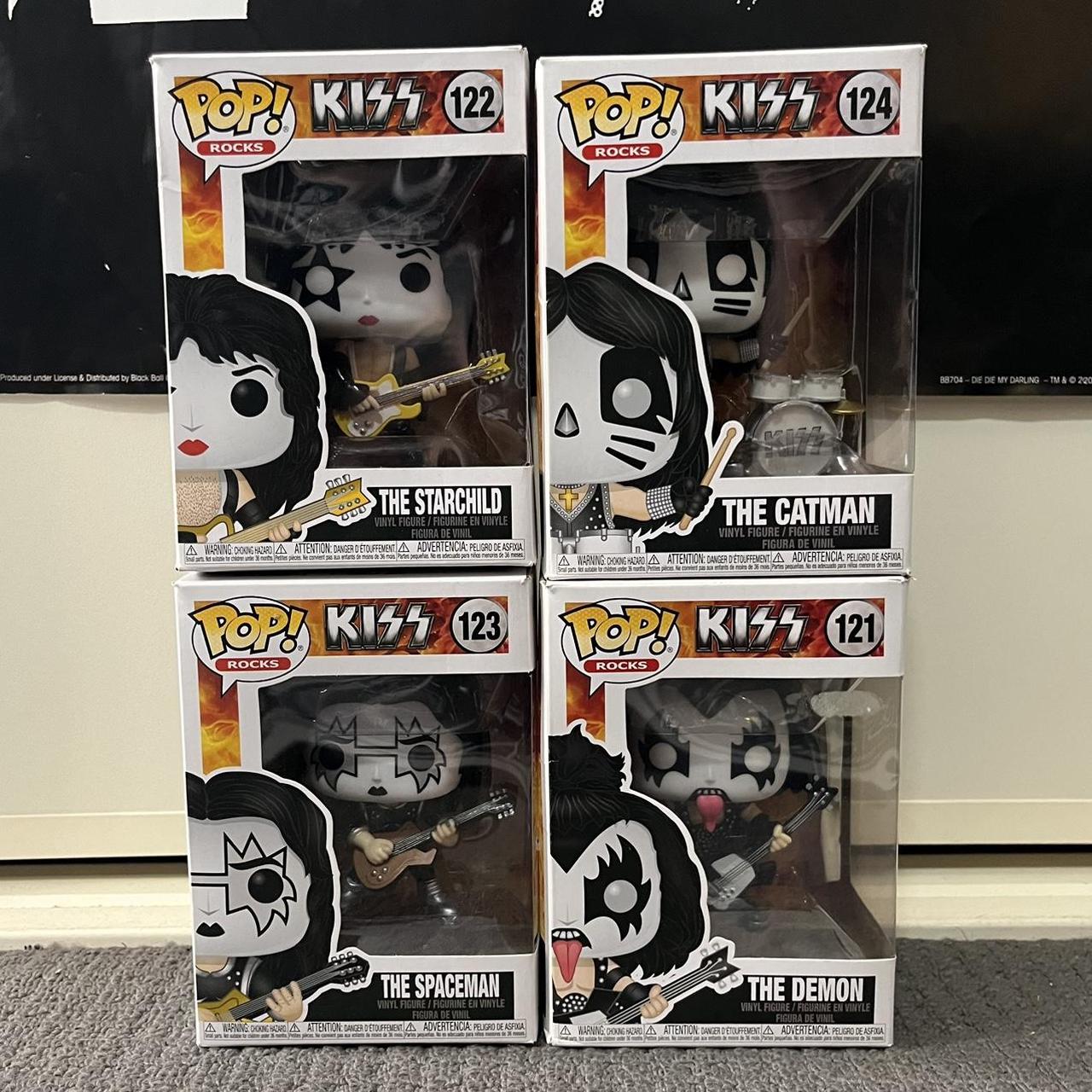 🖤 complete set KISS FUNKO pops 🖤 Wanting to sell as... - Depop