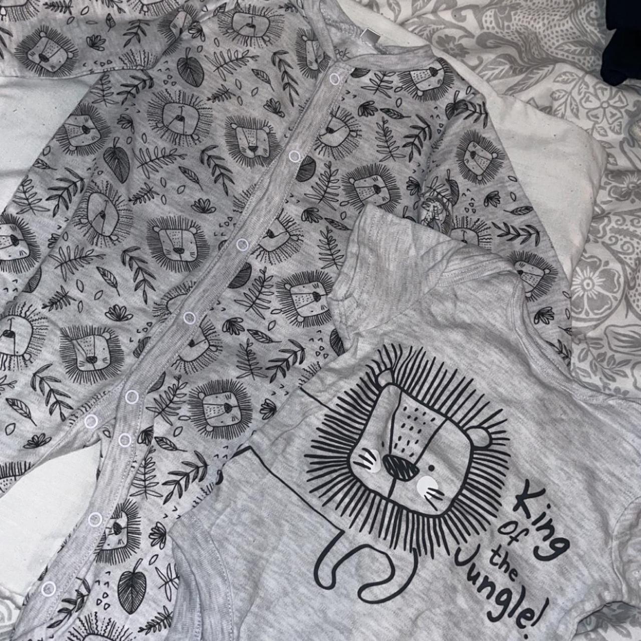 Matching Vest and baby grow never worn 3-6 months - Depop