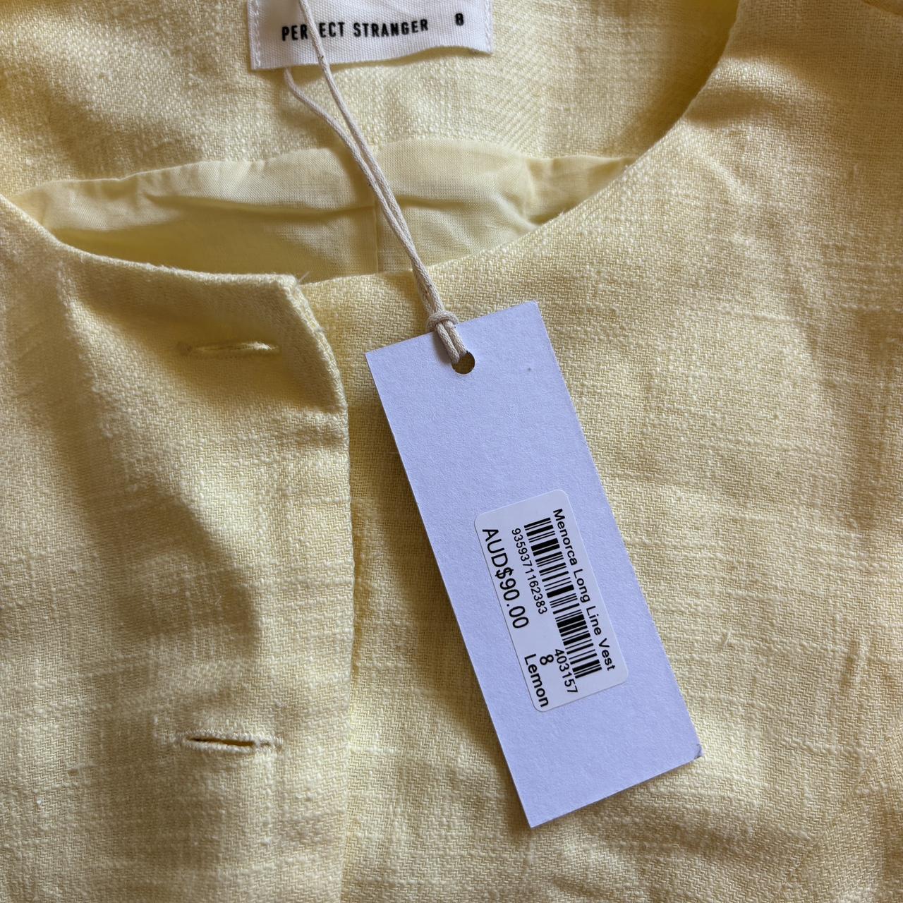 Size 8 Perfect Stranger Longline Vest and Linen... - Depop