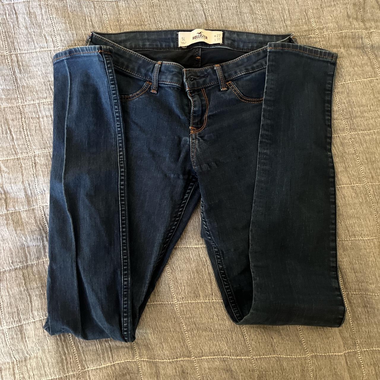 Hollister Jeans! US Size 27 Perfect Condition! - Depop