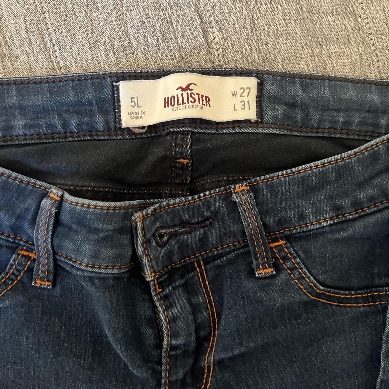Hollister Jeans! US Size 27 Perfect Condition! - Depop