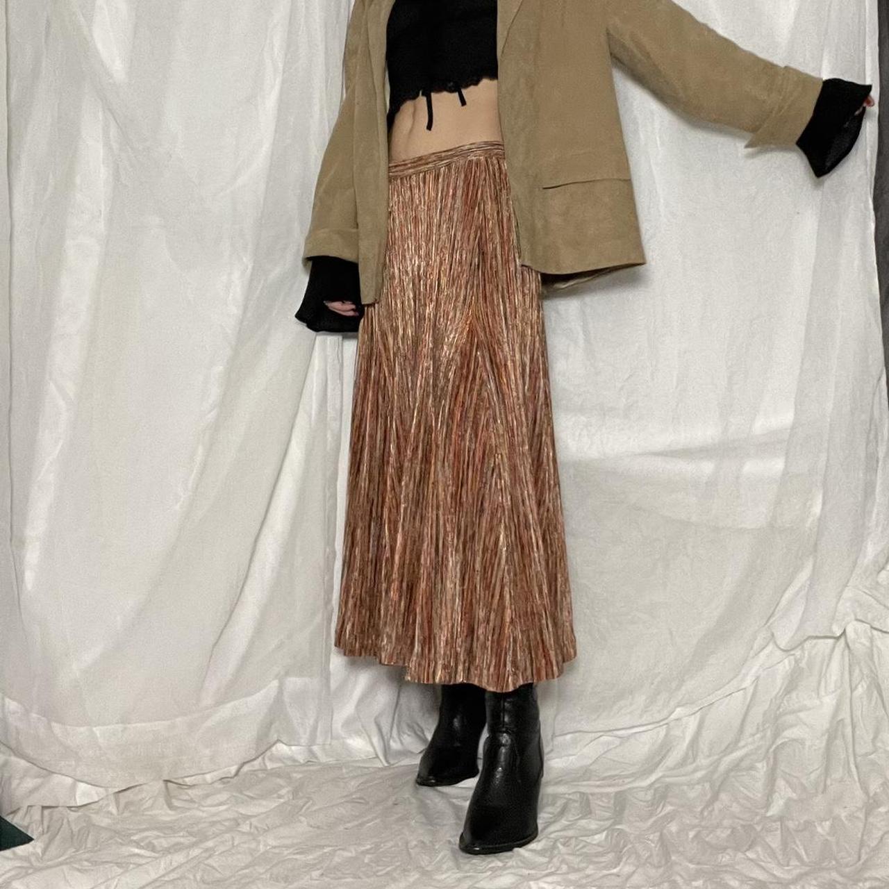 Anthropologie Maeve Freya Midi Skirt Size... - Depop