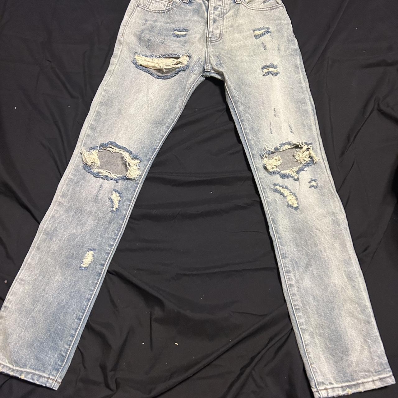 MNML Ripped Jeans - Perfect Condition ⭐️ - No flaws... | Depop