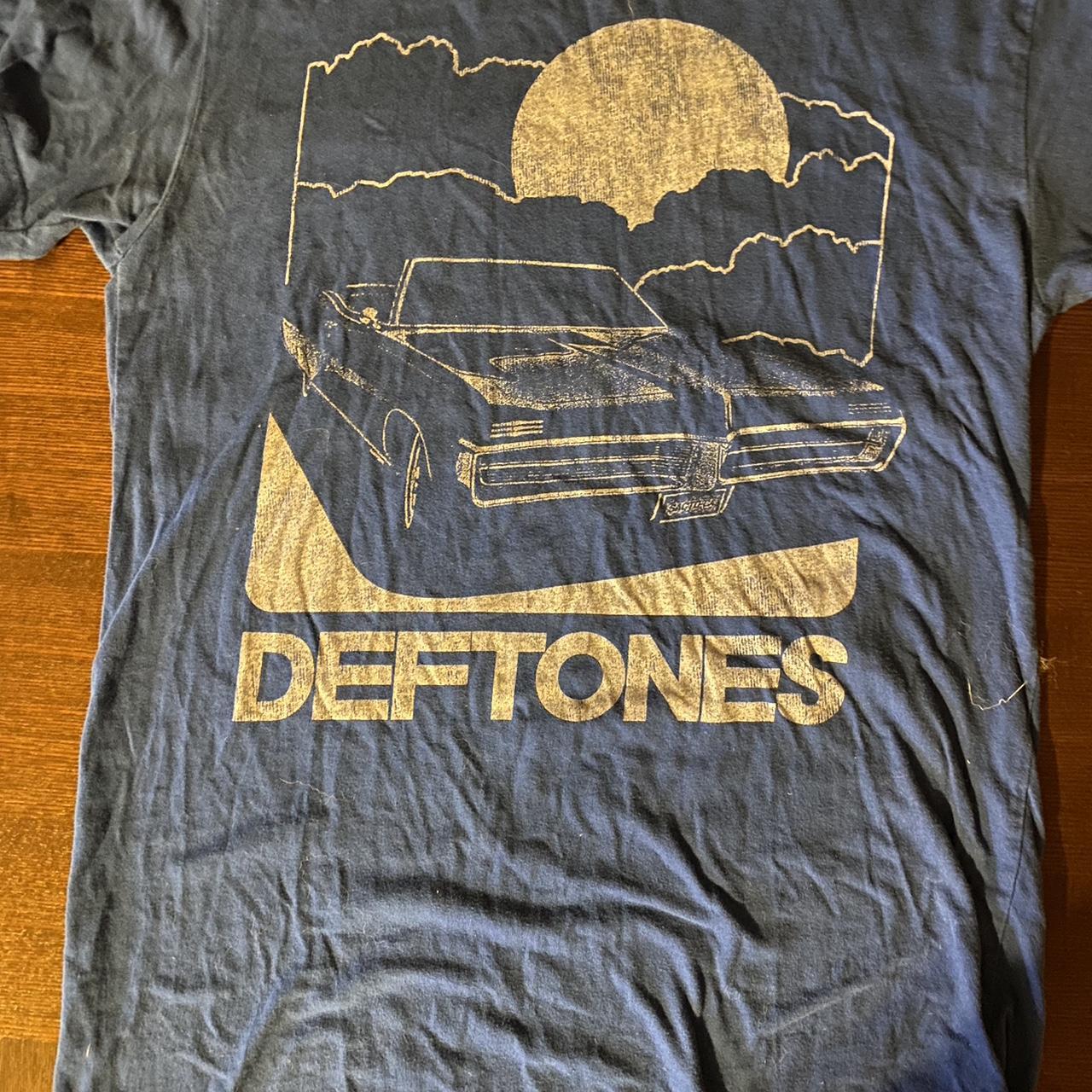Deftones blue shirt, vintage - Depop