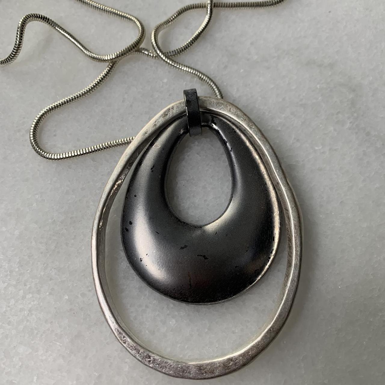 asymmetrical vintage necklace minor signs if wear... - Depop