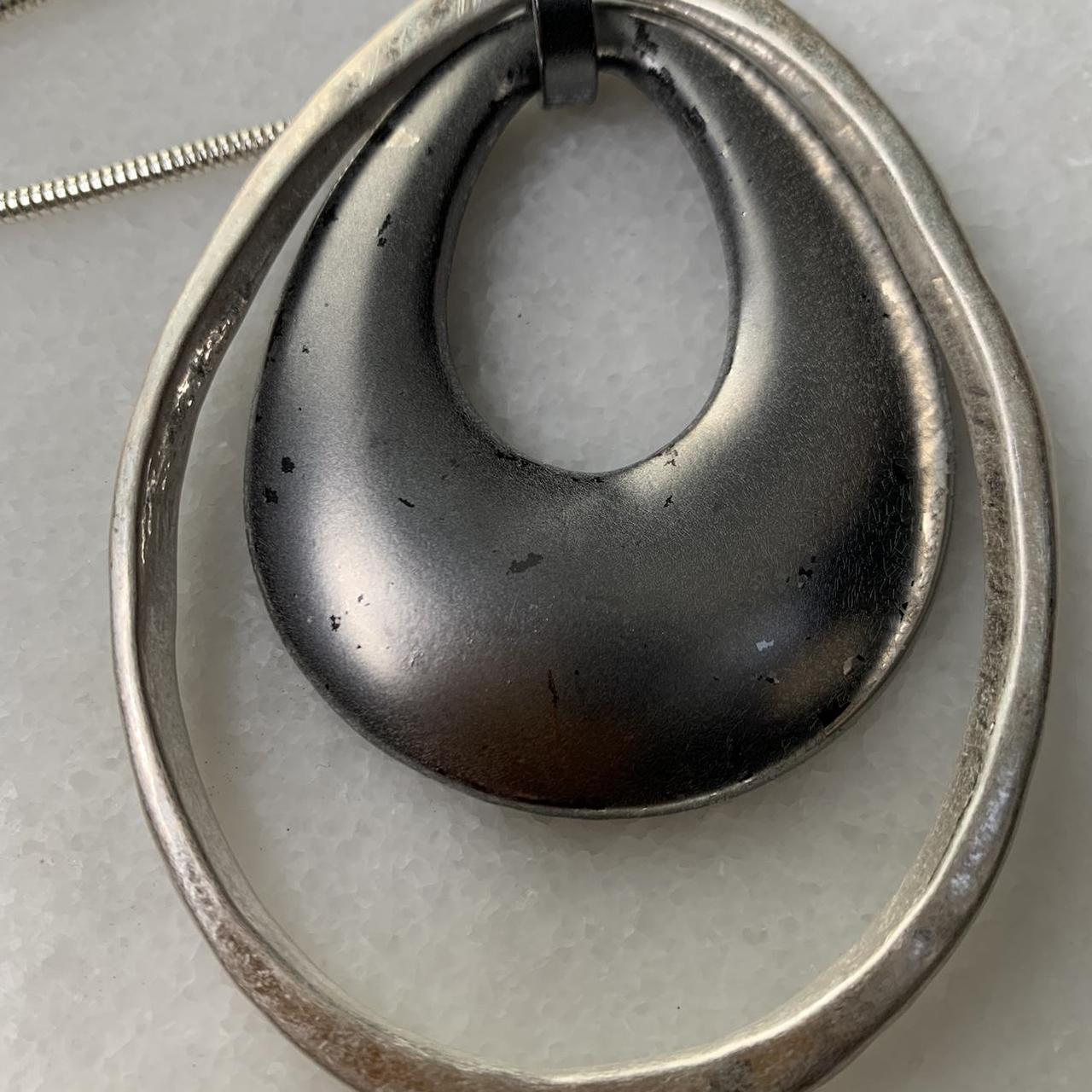 asymmetrical vintage necklace minor signs if wear... - Depop