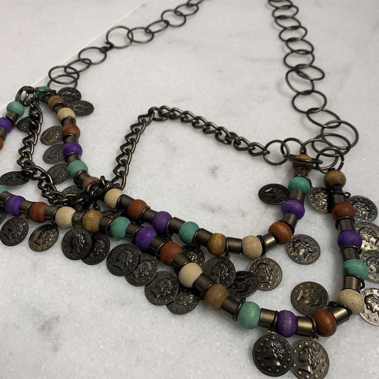 boho chain belt length:... - Depop