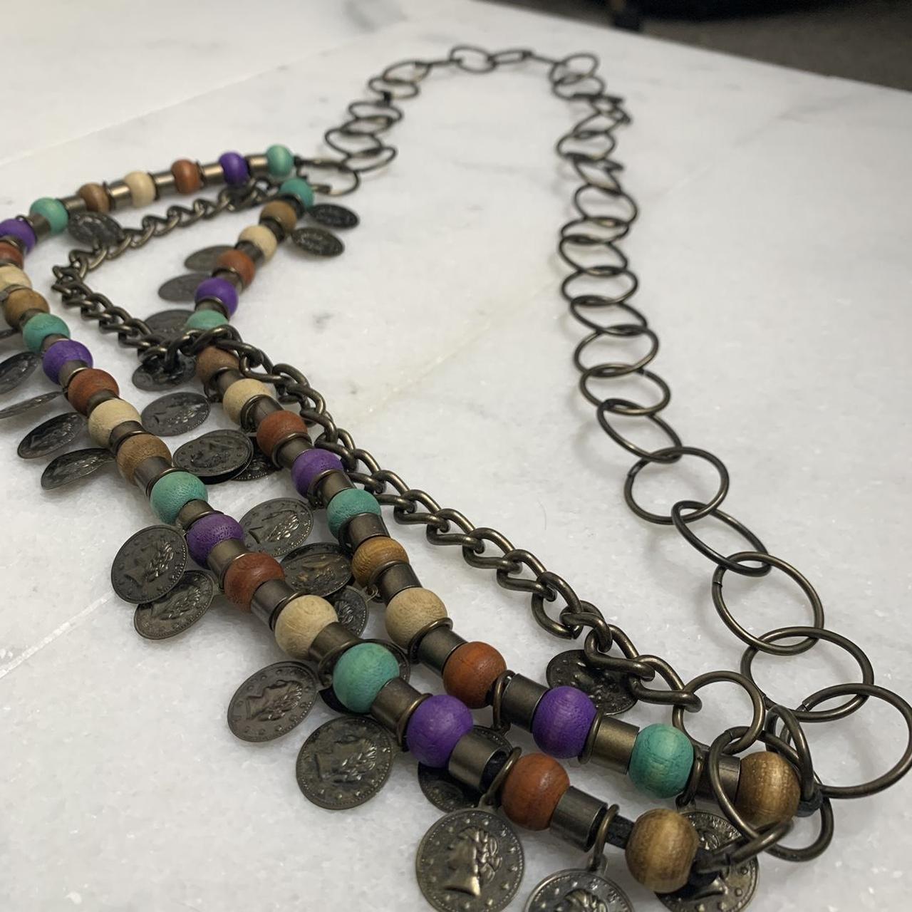 boho chain belt length:... - Depop