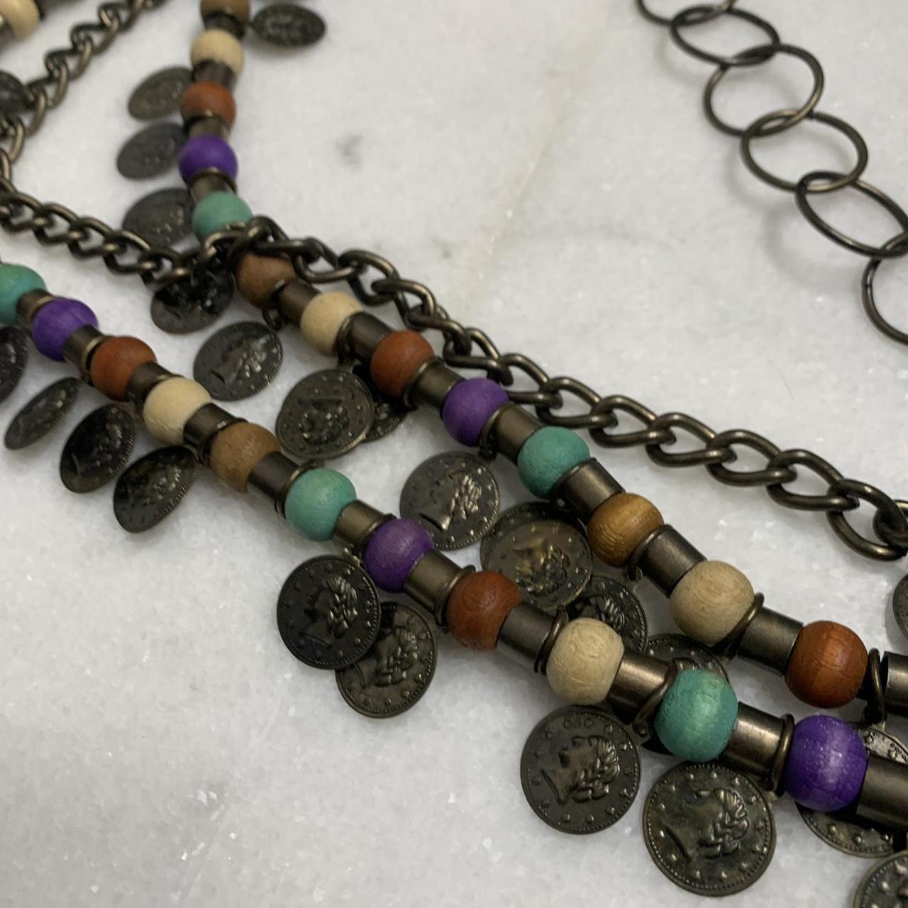 boho chain belt length:... - Depop