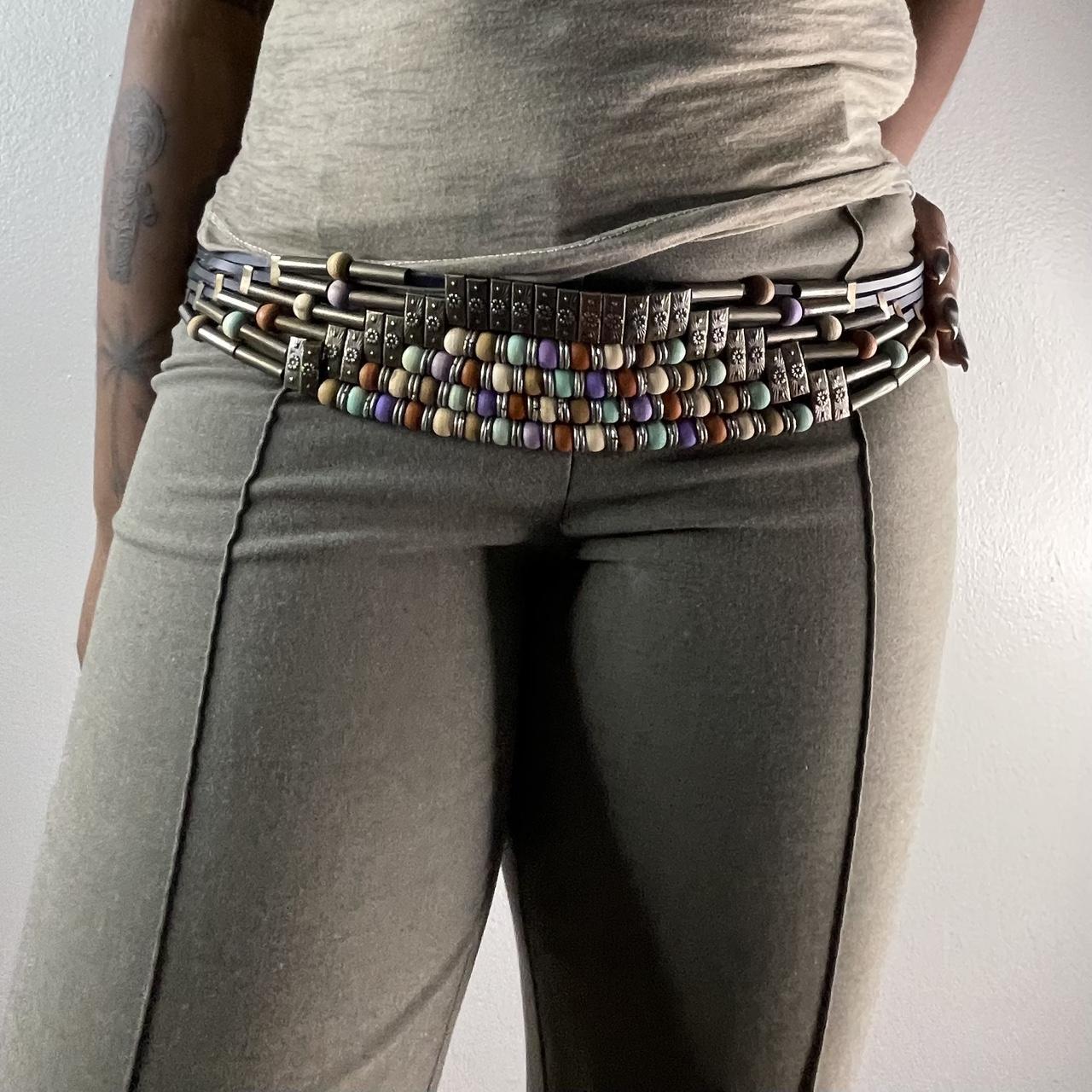 boho chain belt length:... - Depop