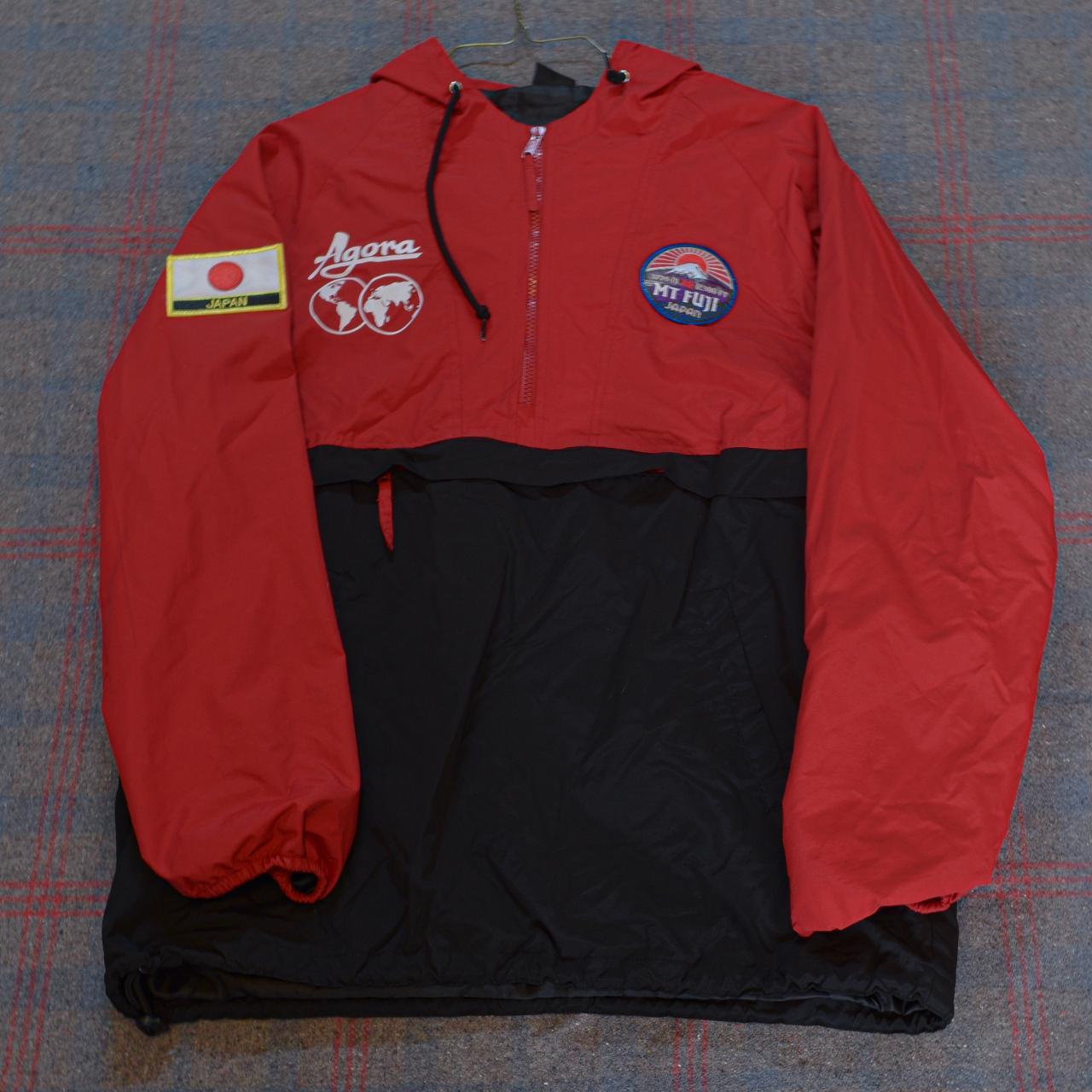 Agora Japan Anorak Lined, pretty warm Sourced:... - Depop