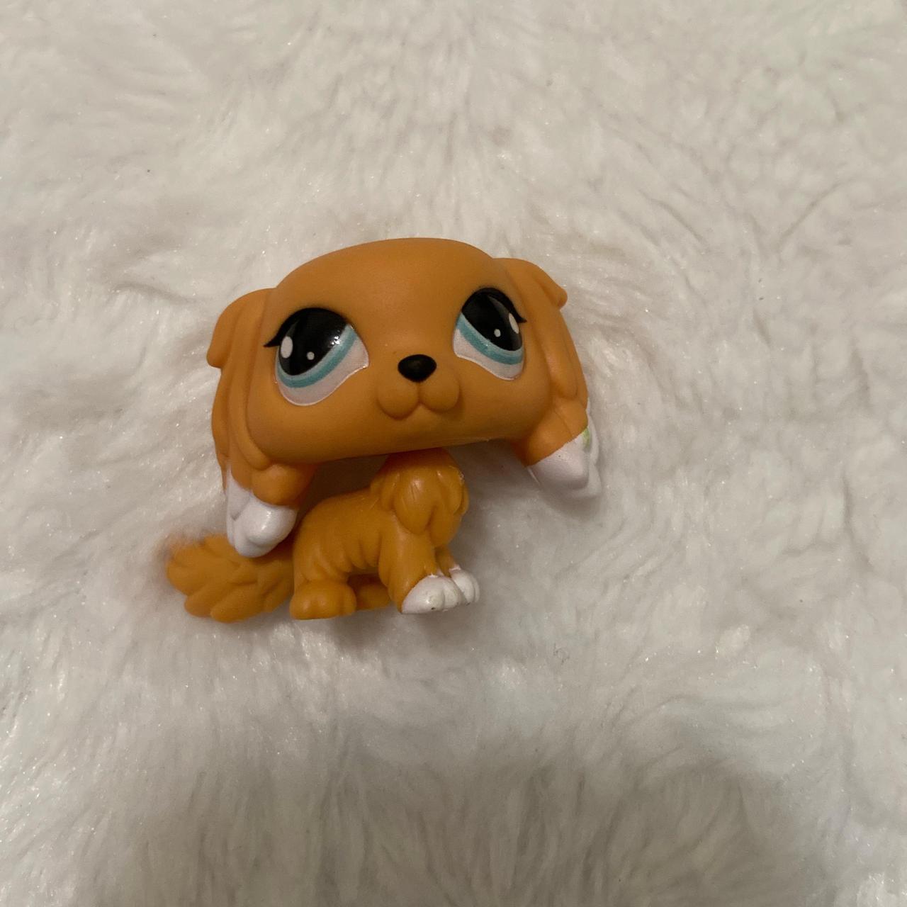 Orange and white Littlest Pet Shop puppy #LPS #Puppy | Depop