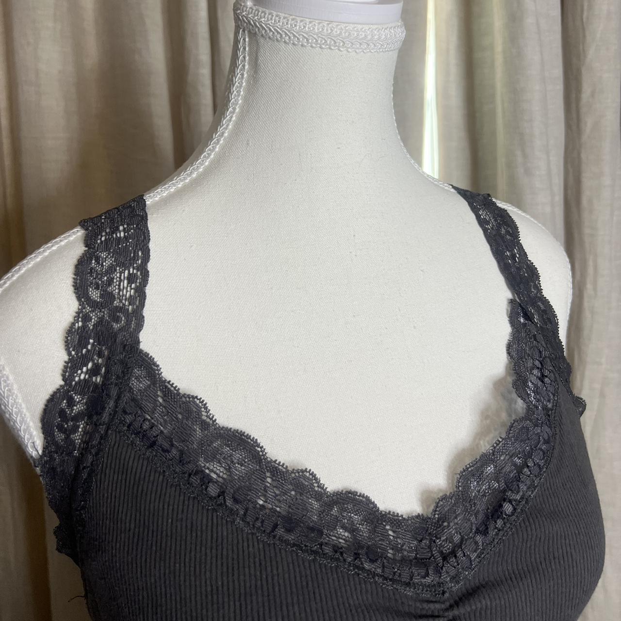 super cool lace detail, old Glassons singlet -... - Depop