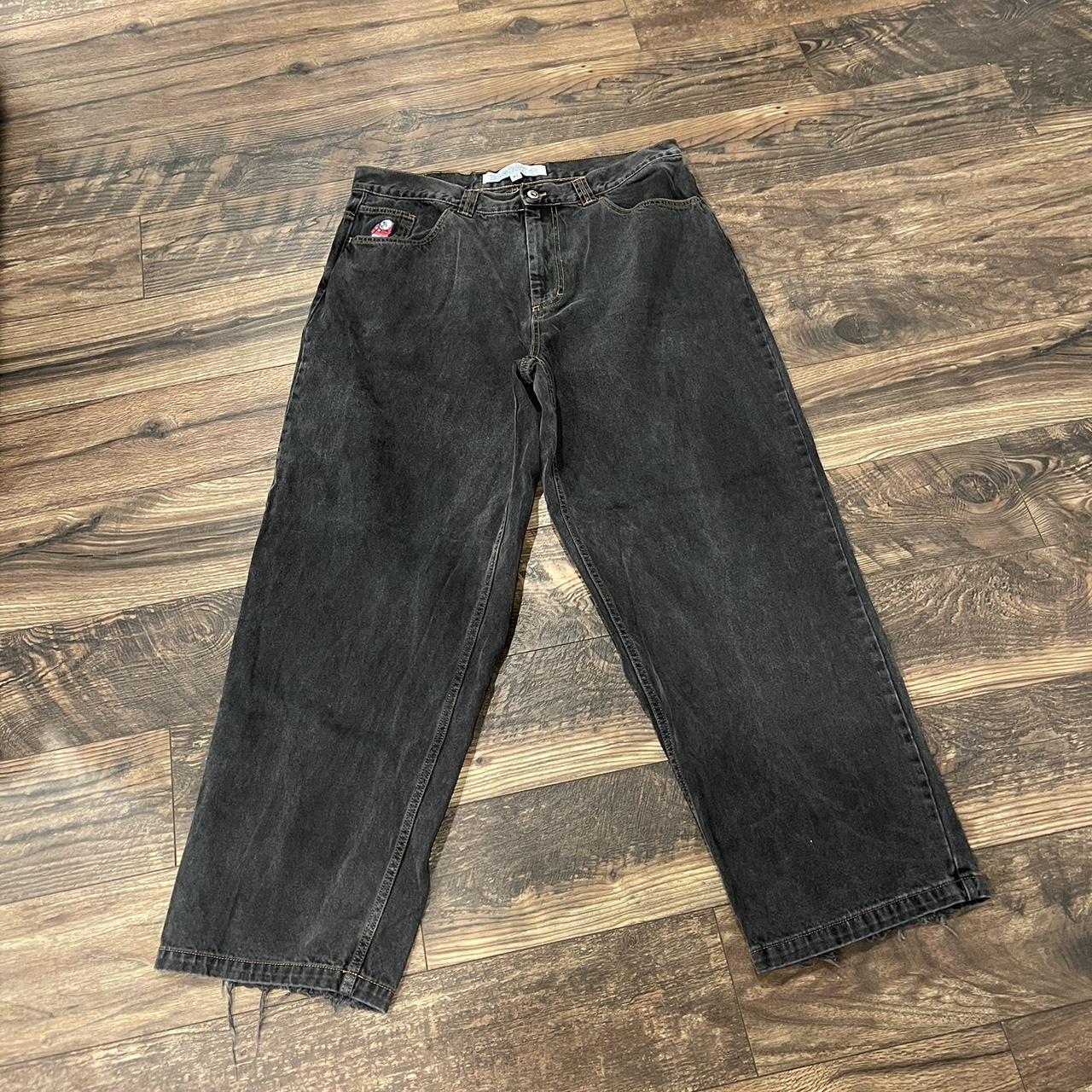Polar Skate Co Men's Black Jeans | Depop