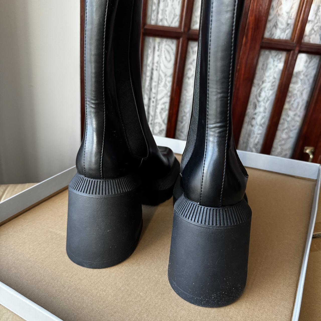 Brand new Charles & Keith Emery Chelsea calf boots... - Depop