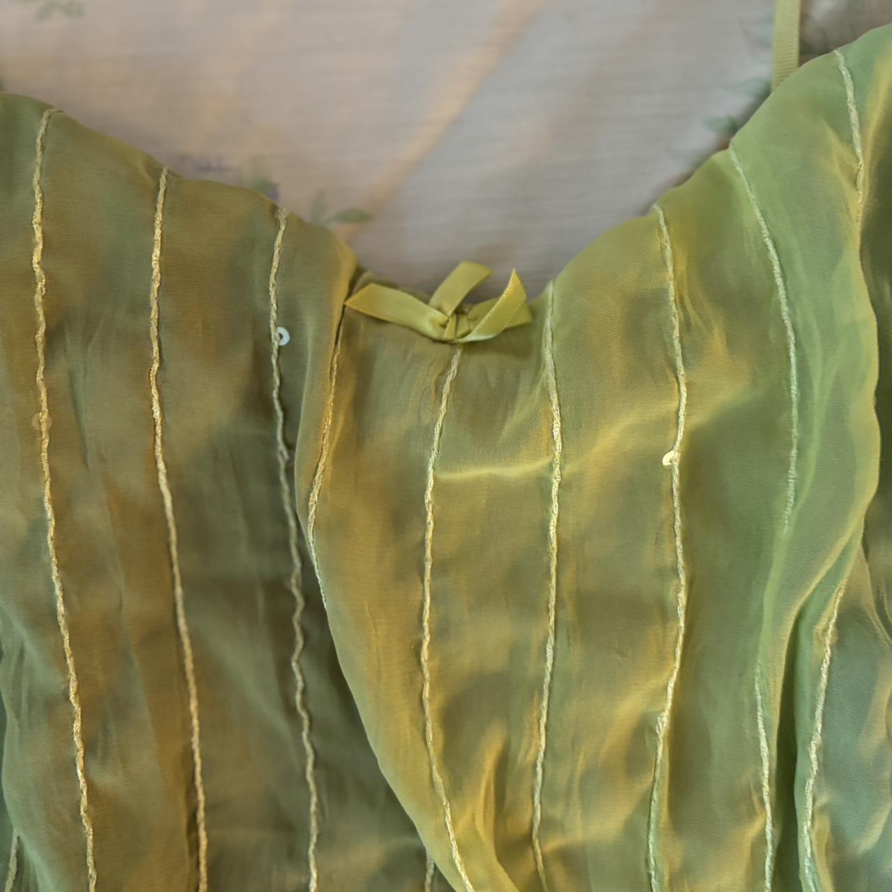 fairy bubble top beautiful tank with earthy colors... - Depop