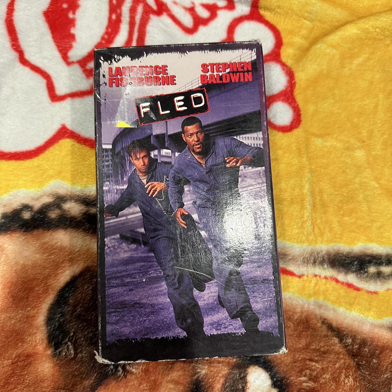 Fled VHS Screener Laurence Fishburne Stephen Baldwin... | Depop